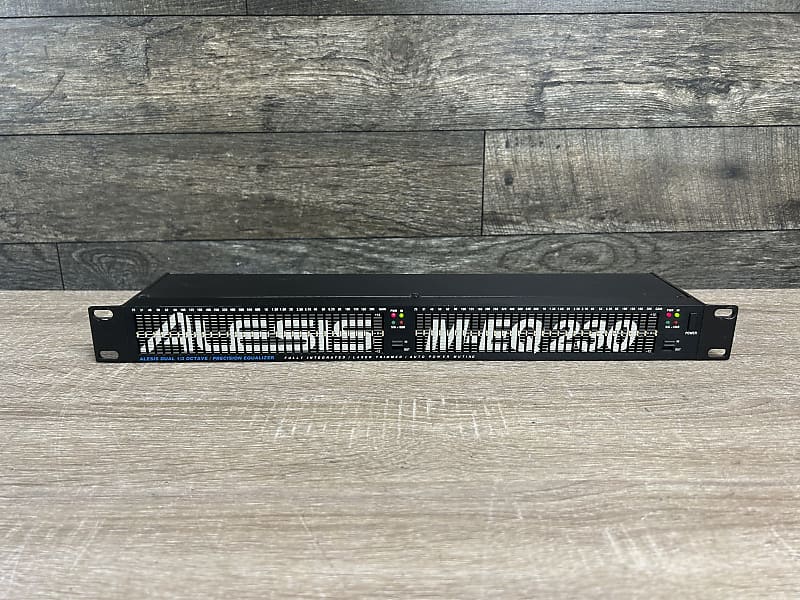 Alesis M-EQ 230 Dual 1/3 Octave Precision Equalizer w/ Power | Reverb