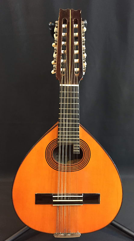 Vintage 1969 Alfonso Checa 12-String Spanish Bandurria w/ | Reverb