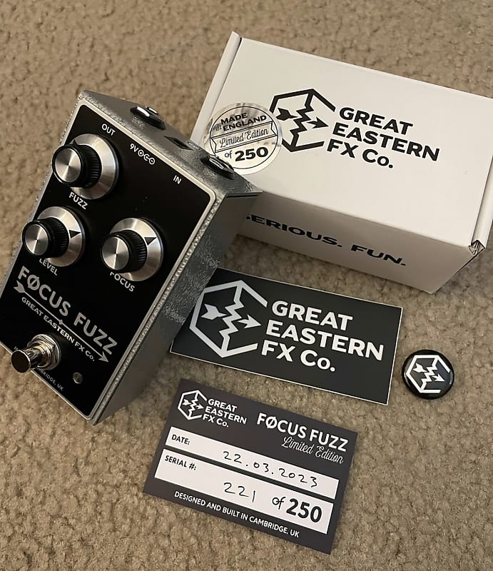 Great Eastern FX Co Focus Fuzz 2023 -#221 of 250 | Reverb