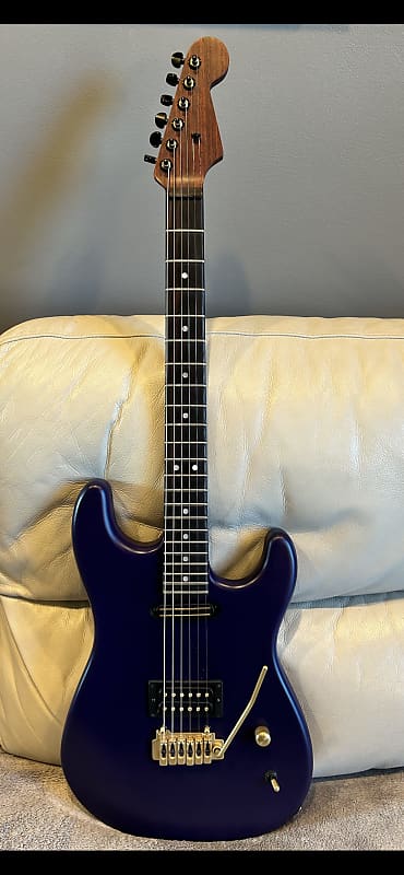 Warmoth Charvel Pro Mod Strat w/ Ebony/Padauk Neck Dimarzios | Reverb