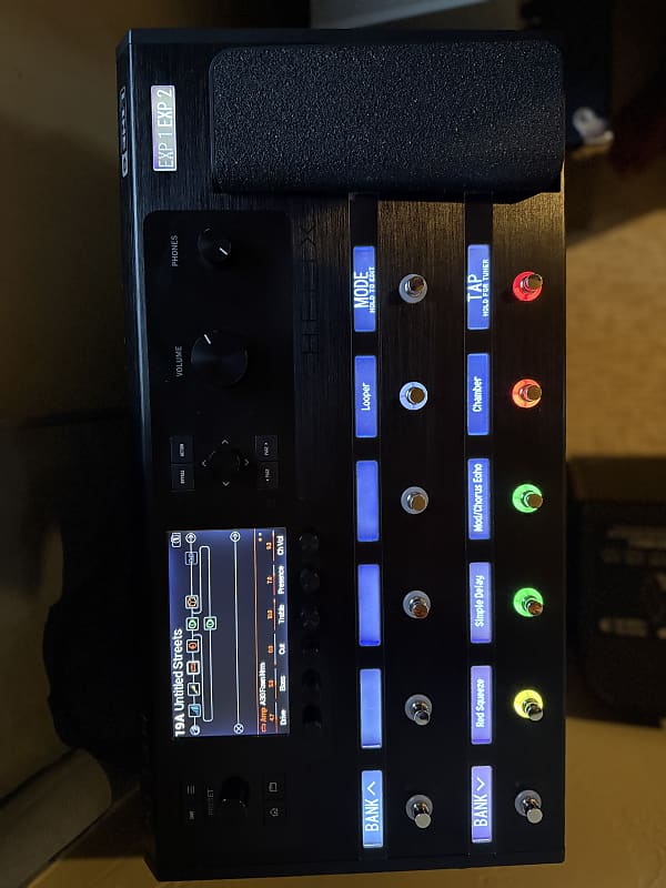 Line 6 Helix Floor 2015 - Present - Black | Reverb