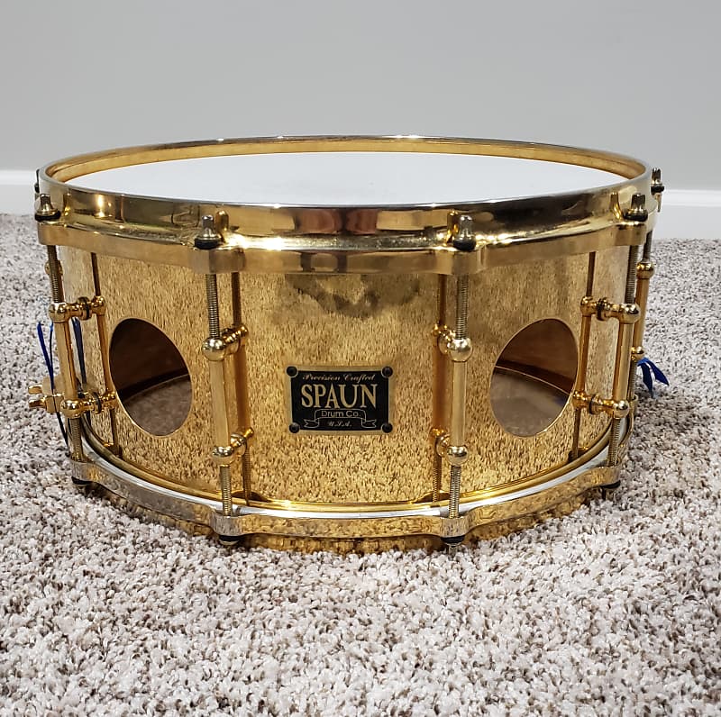 Spaun Drum Vented Steel Snare 14x6.5 | Reverb