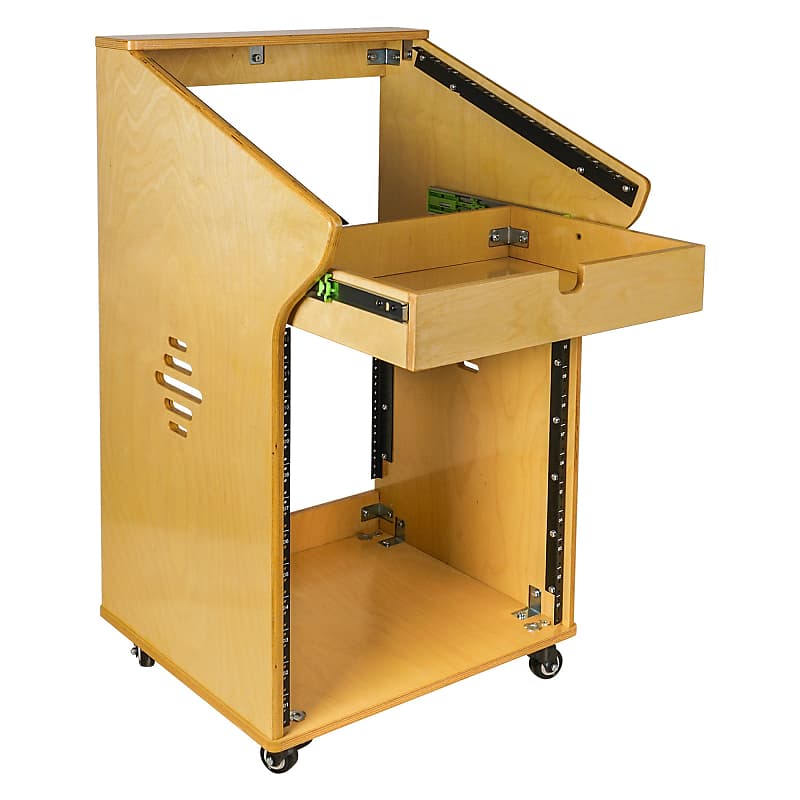 SDRK-M11X12 | DIY Studio Rack with 11U Slant Mixer Top, 12U | Reverb