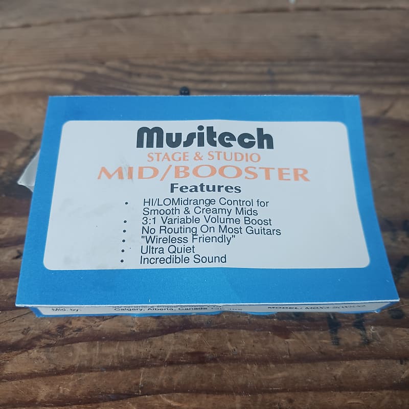 Musitech Stage/Studio Mid Booster | Reverb