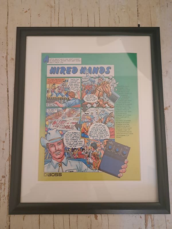 1984 Boss Hand Clapper Advertisement | Reverb