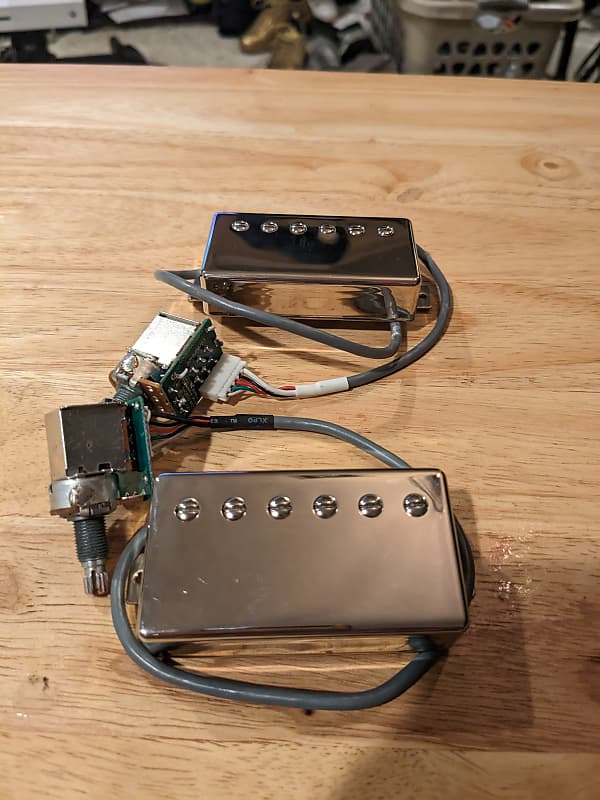 Epiphone Humbucker pickups - Nickel | Reverb