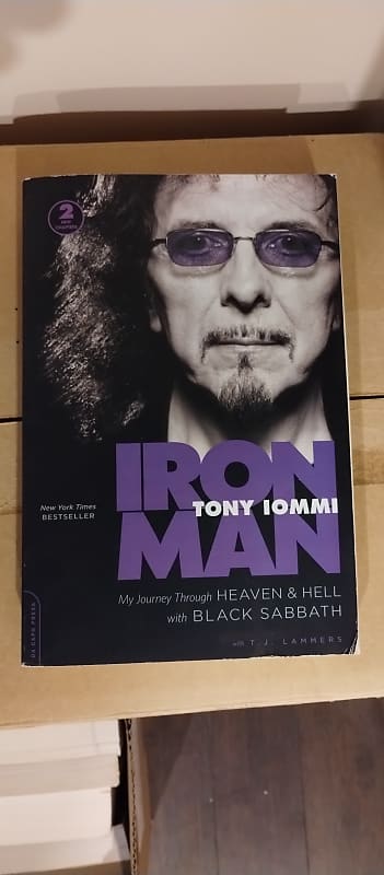 Tony Iommi Iron Man Book | Reverb Canada
