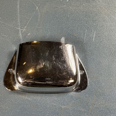 Fender Precision Bass Bridge Cover 1966 - Chrome | Reverb