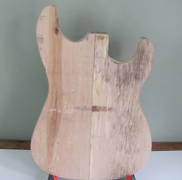 SGM Custom Stratocaster Style Slab Body, Unrouted, Highly | Reverb