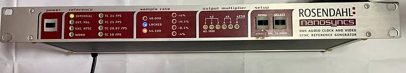 Rosendahl Nanosyncs DDS Audio Clock and Video Sync Reference | Reverb