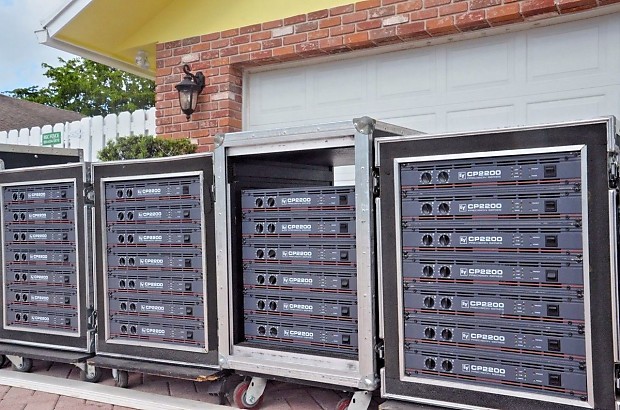 EV Electro-Voice CP2200 Precision Series Amplifier 2200 @ 4 | Reverb