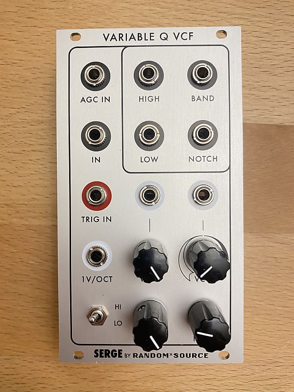 Random Source Serge Variable Resonance Filter (VCFQ) Silver | Reverb