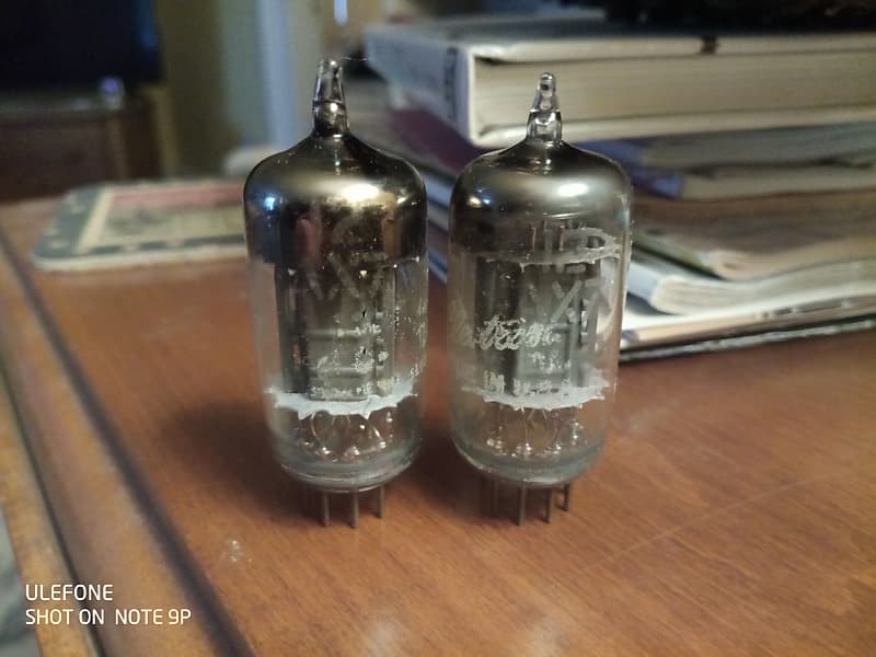 Pair Of 1957 General Electric JG 12ax7 / ECC83's W/ | Reverb Canada