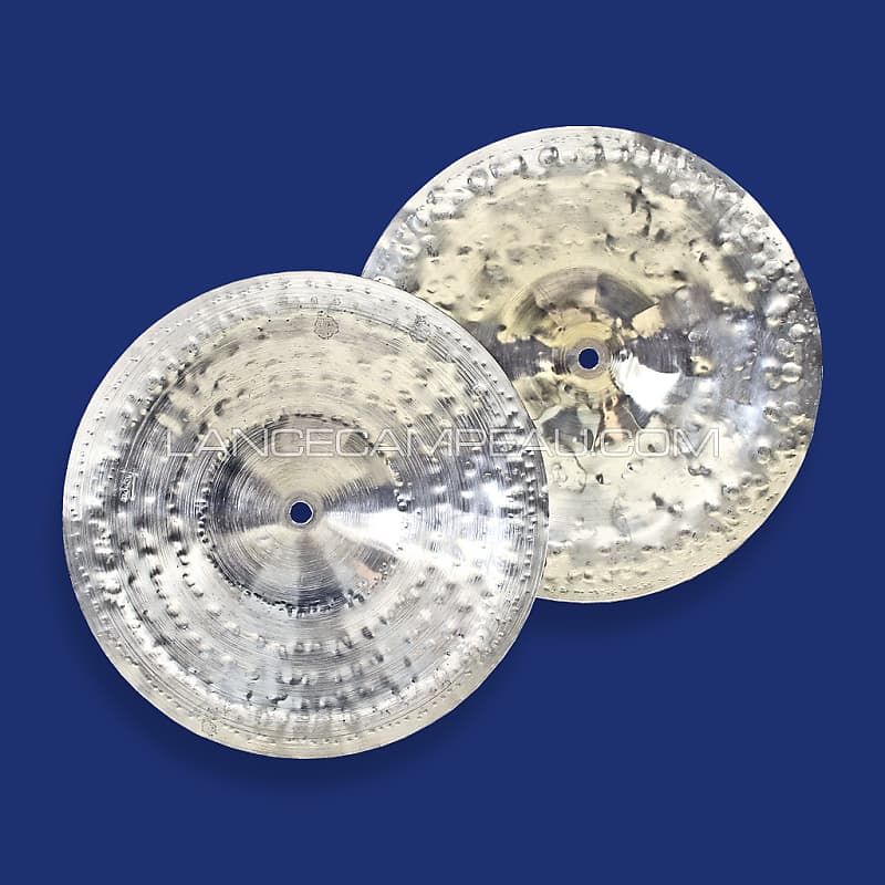 12" Nickel Silver Cymbal Stack | Reverb