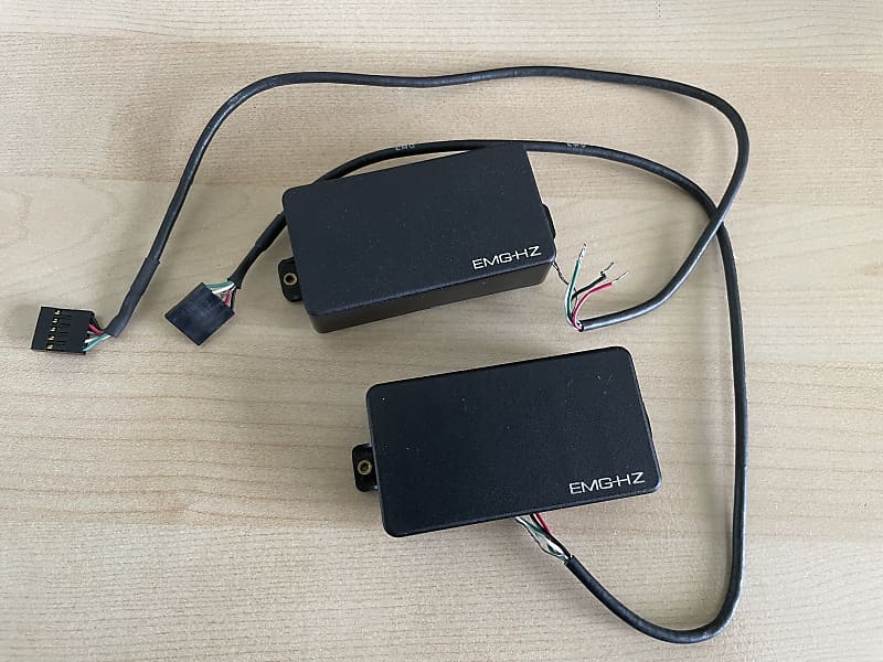 EMG HZ H4 Passive Humbucker Pickup Set Pre-2008 - Black | Reverb