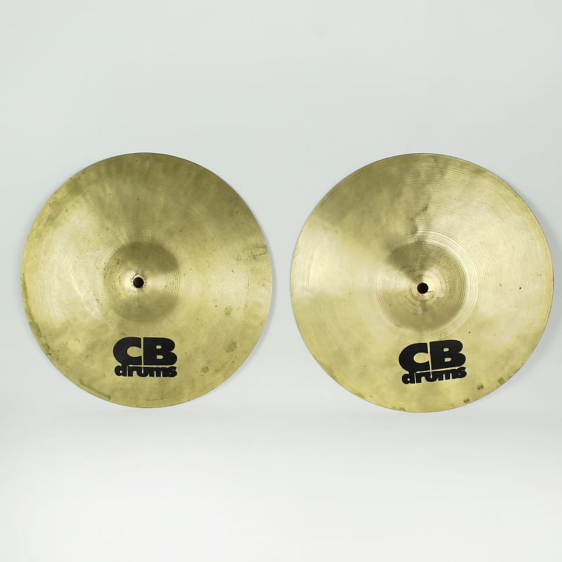 CB Drums 13" Hi Hat Cymbal Pair (USED) | Reverb