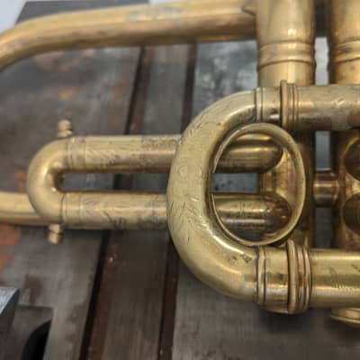 Carl Fischer (Besson) Class A presentation cornet 1920 - Raw | Reverb