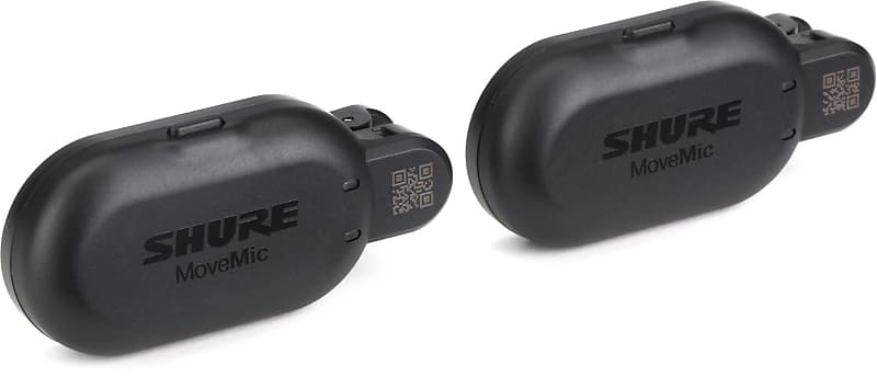 Shure MoveMic Two Wireless Lavalier Microphone System | Reverb