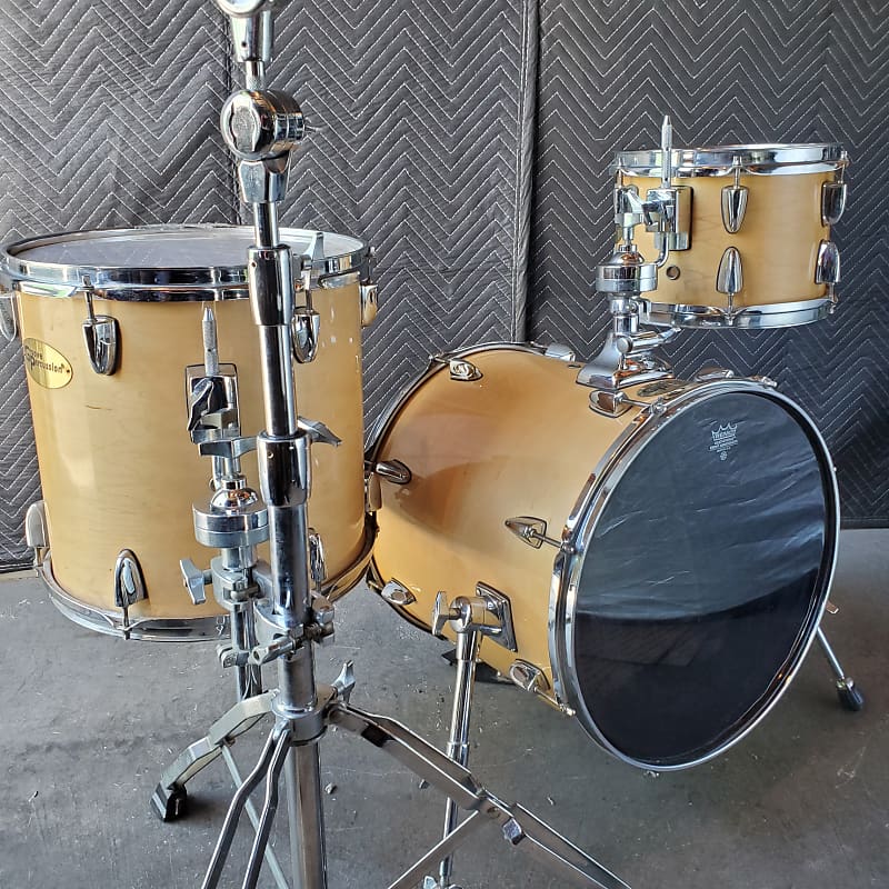 Maple Drumkit 3pc Groove Percussion Drumset Jazz Bebop | Reverb