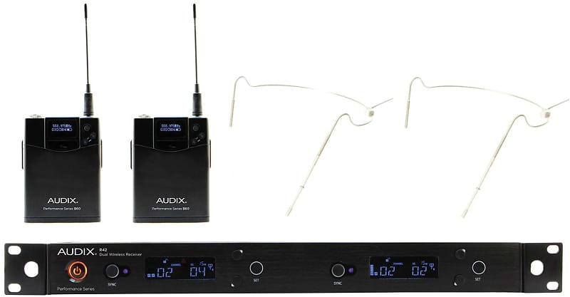 Audix AP42 HT5 BG Dual Wireless Headset Microphone System (A | Reverb