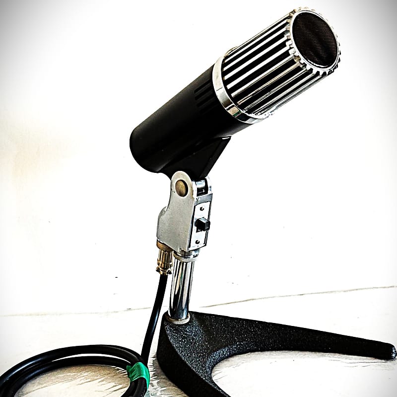 Vintage 1960's Monarch TM-30 low-z Dynamic Microphone, works, | Reverb