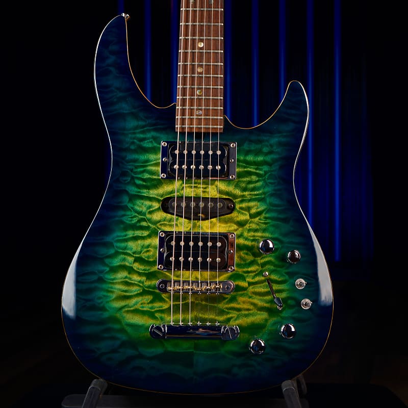 Brian Moore Custom C90P.13 2002 - Sea Turtle Burst | Reverb