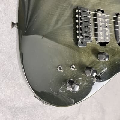 Fernandes Sustainer HSS Transparent Green | Reverb