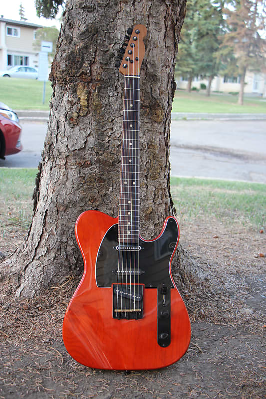 Warmoth Telecaster - Sunset Orange | Reverb