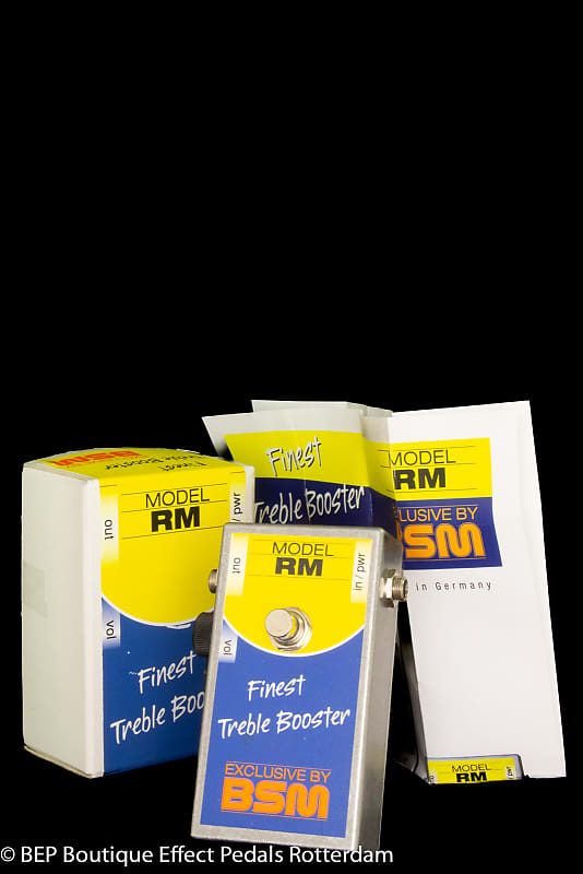 BSM RM Treble Booster s/n 3818 Range Master OC44 Mullard | Reverb