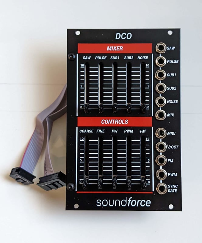 Soundforce DCO Juno-Inspired Oscillator 2020'S - Black | Reverb