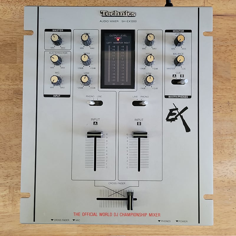 Technics SH-EX1200 Official World DJ Championship Mixer 90's | Reverb