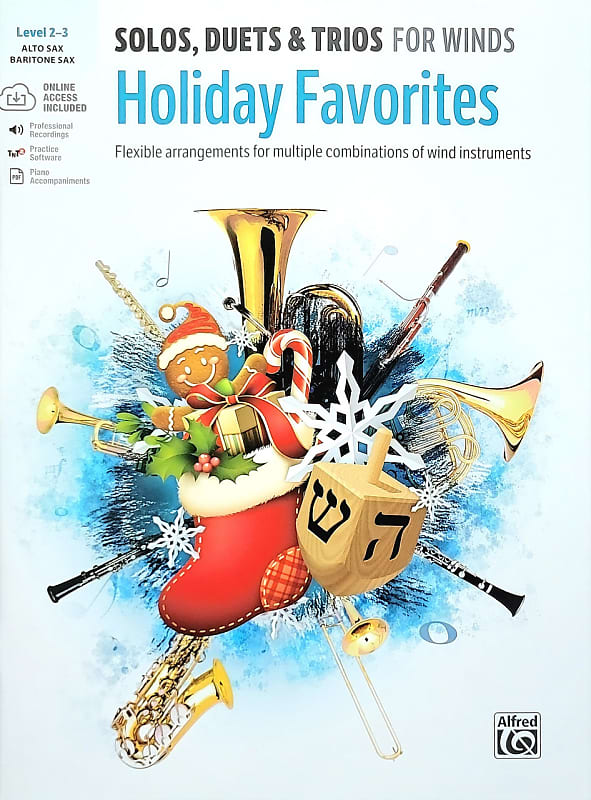Holiday Favorites - Solos, Duets & Trios for Winds - Level | Reverb