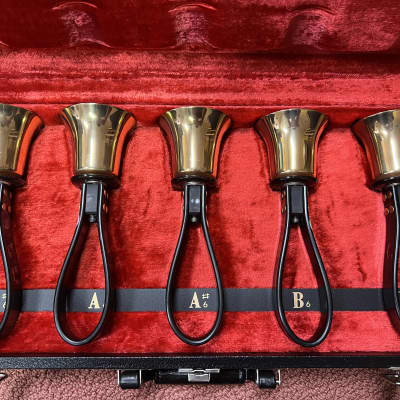 Schulmerich Handbells Mid-90s - Brass | Reverb