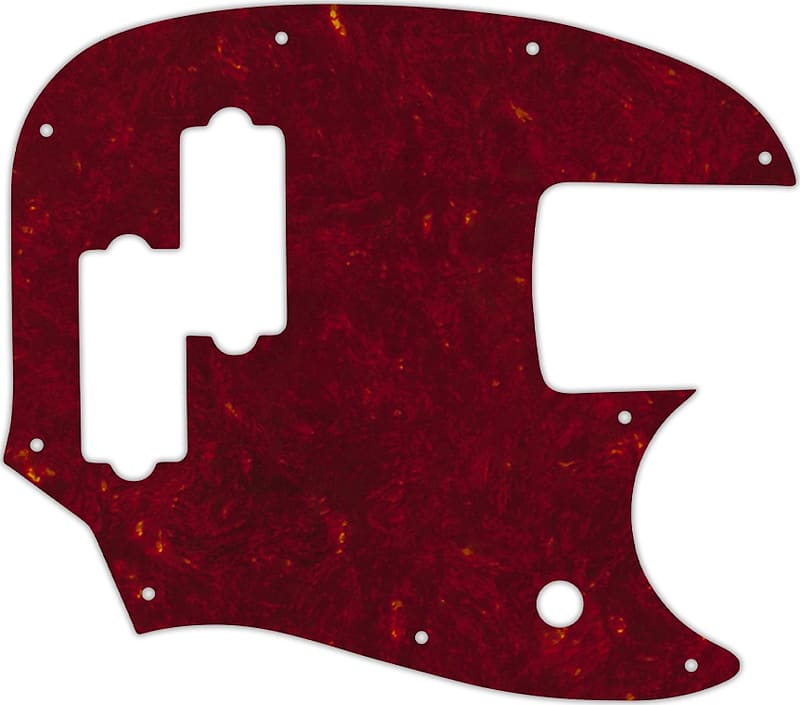 WD Custom Pickguard For Fender Short Scale Mustang Bass PJ | Reverb