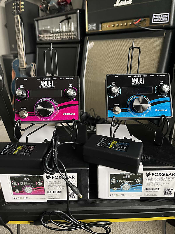 Foxgear Anubi Ambient Box and Modulation Box | Reverb