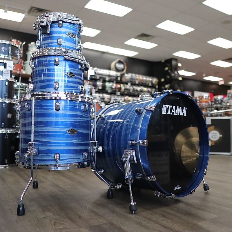 Used Tama Starclassic Birch/Bubinga 4-Piece Shell Pack 10", | Reverb
