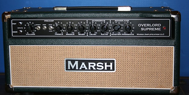 Dumble Clone - Marsh Amplification Overlord Supreme 50 Head | Reverb