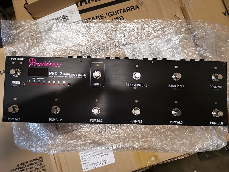 Providence PEC-2 Programmable Effects Controller | Reverb