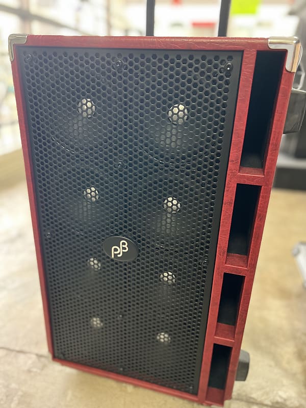 Phil jones Bass Compact 8 bass speaker cabinet Red | Reverb UK