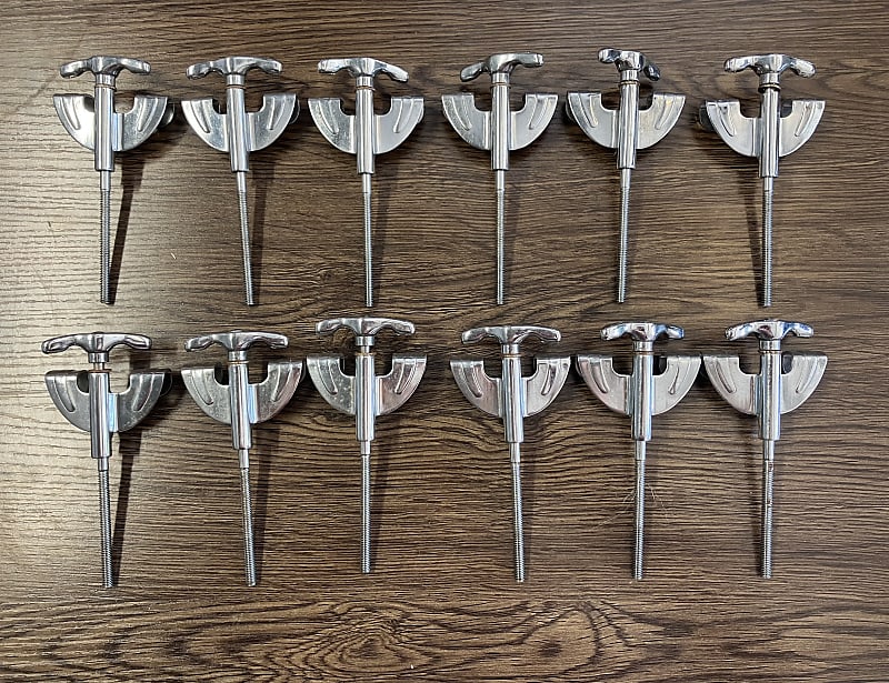 Ludwig Bass Drum T-Rods and Claws x12 80’s | Reverb