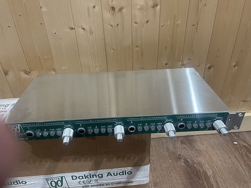 Daking Mic Pre 4T - NEW | Reverb