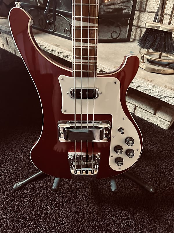 RICKENBACKER 4003 BASS 2012 GUITAR RARE RUBY ORIGINAL CASE | Reverb