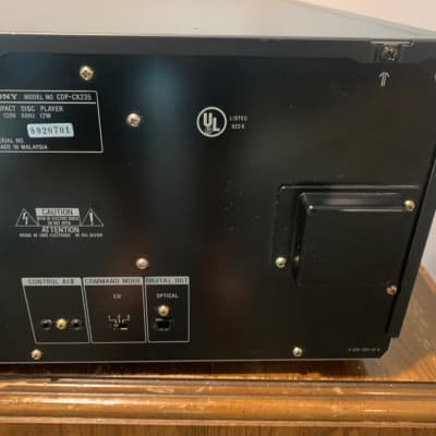 Sony CDP-CX235 CD Player 200 Multi Disc Changer Mega Storage | Reverb