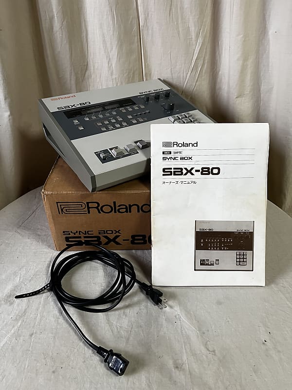 Roland SBX-80 Sync Box programmable tempo controller w/ box | Reverb