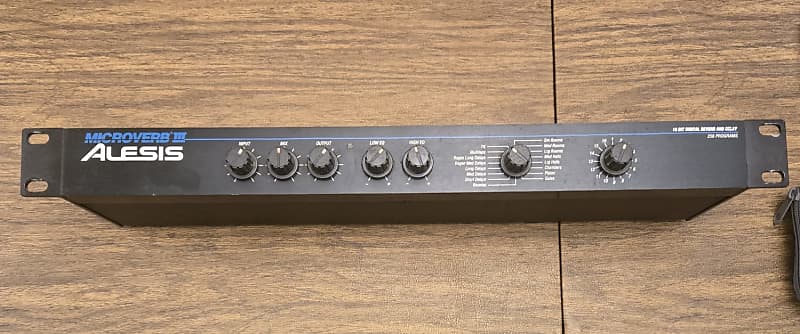 Alesis Microverb 3 2000 - Black | Reverb