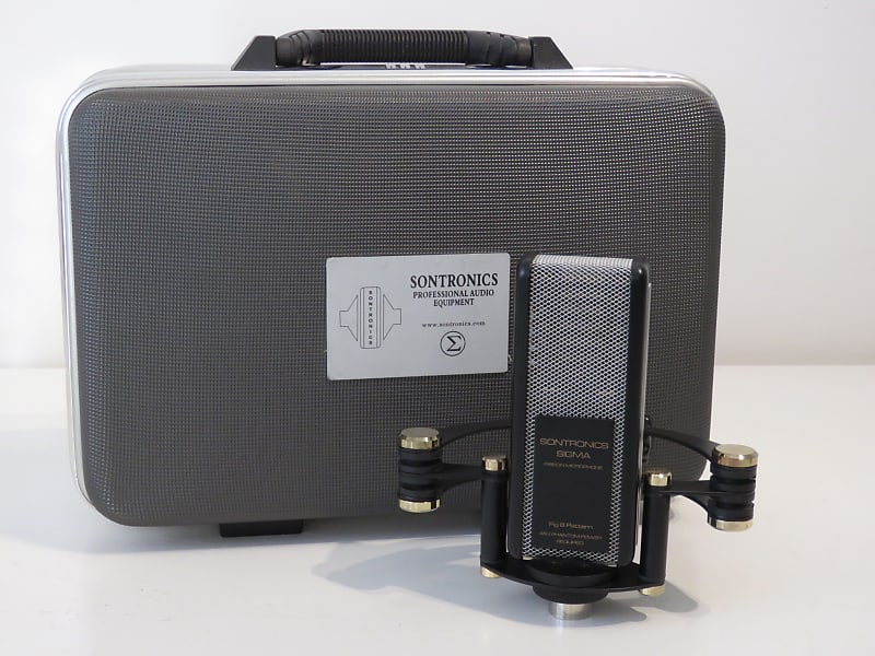 Sontronics Sigma Ribbon Microphone - Near Mint with Case and | Reverb
