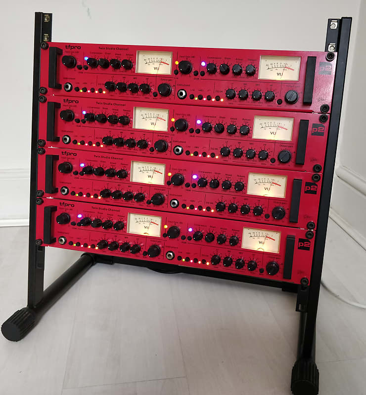 Rack of four TF Pro P2 dual input channels | Reverb UK