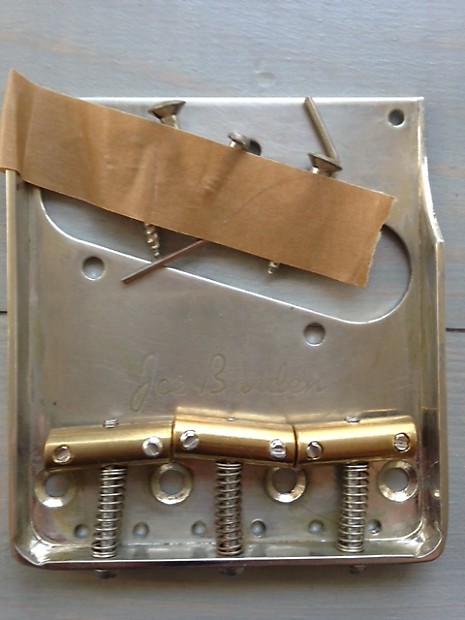 Joe Barden Vintage Tele bridge/sadles (relic) | Reverb