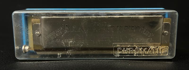 The Bandmaster Deluxe Chromatic Vintage Harmonica 3-Octave - | Reverb