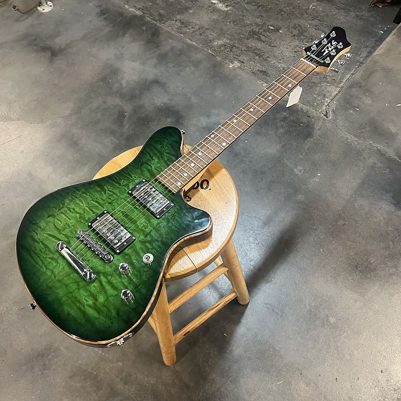 Joe Bochar Guitars Supertone SD - Green | Reverb